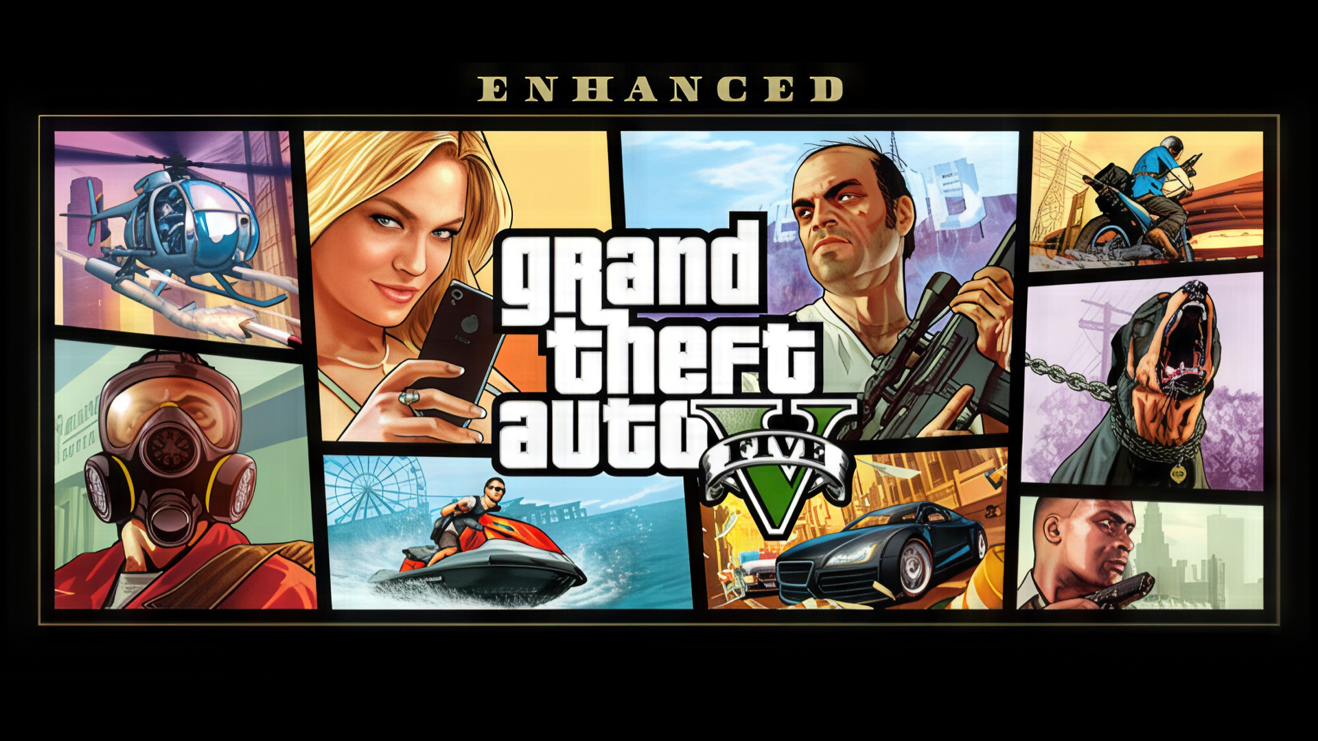 Grand Theft Auto V Enhanced - GTA 5 - Grand Theft Auto